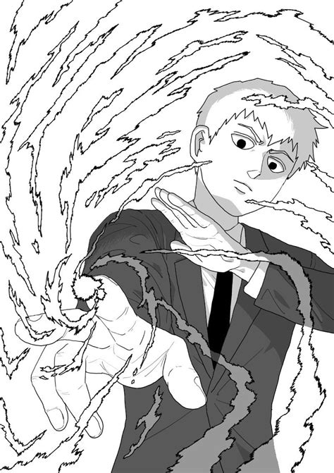 Mob Psycho Manga Panels