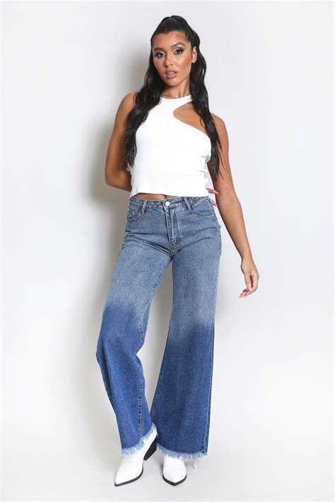 White Ribbed Cut Out One Shoulder Top Dressed In Lucy