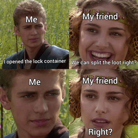 I Did Not Share The Loot Rvigorgame