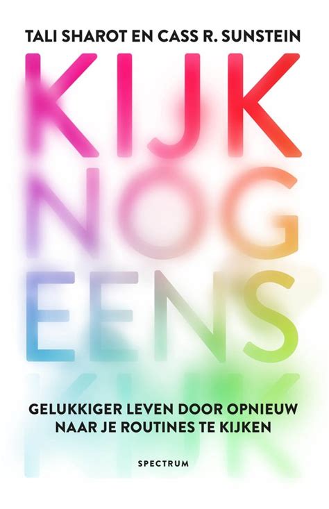Kijk Nog Eens Tali Sharot 9789000387564 Boeken Bol