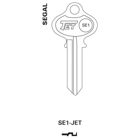 Jet Hardware Se1 Key Blank Craftmaster Hardware