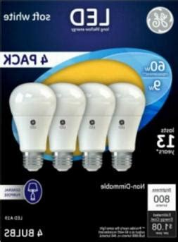 Pack GE LED Light Bulb W
