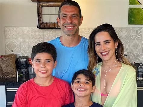 Wanessa revela como funciona divisão da guarda dos filhos Marcus Buaiz