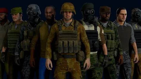 Modular Military Character Unreal Engine Asset UnrealAll