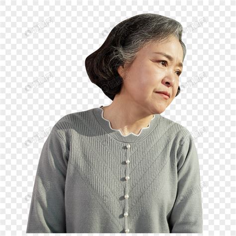 表情难过的老人元素素材下载 正版素材402440341 摄图网