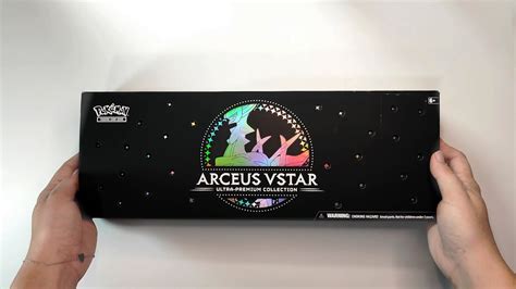 Arceus Vstar Ultra Premium Collection Opening Youtube