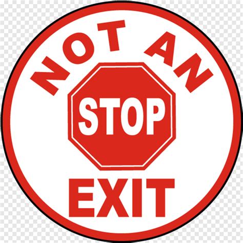 Exit Sign Clip Art