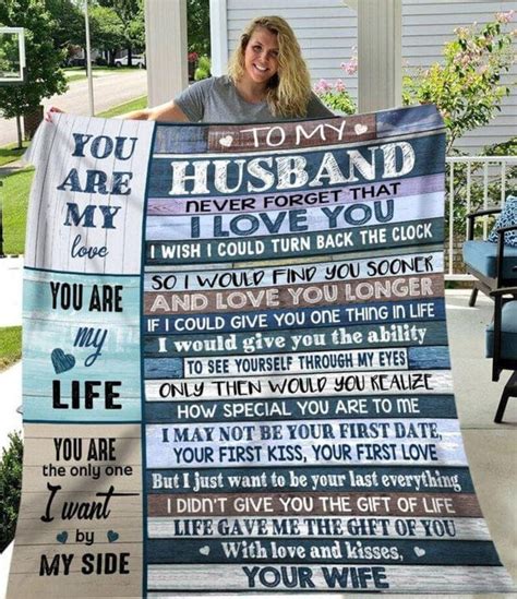 To My Husband Never Forget I Love You Youre My Love Your Etsy