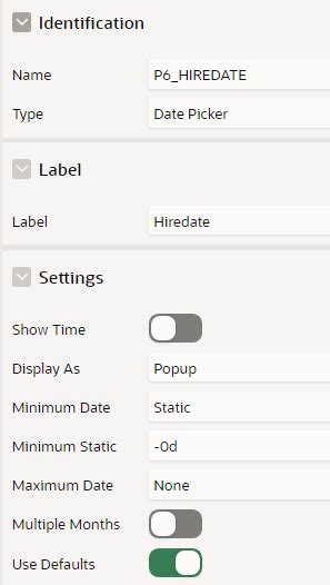 Date Picker Setting Minimum Date Oracle Forums