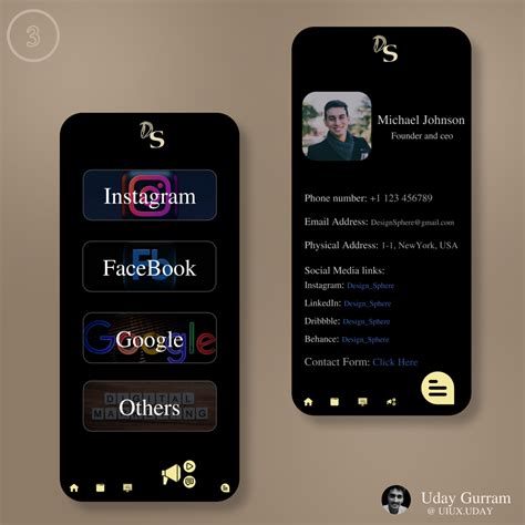 Bubble Navigation Bar By Uday Gurram On Dribbble