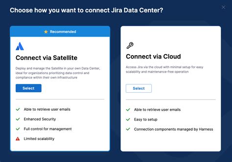 Connect With Jira Data Center Harness Developer Hub