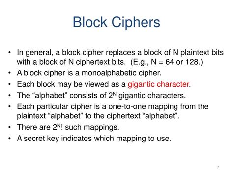 PPT Modern Block Ciphers PowerPoint Presentation Free Download ID 1209036