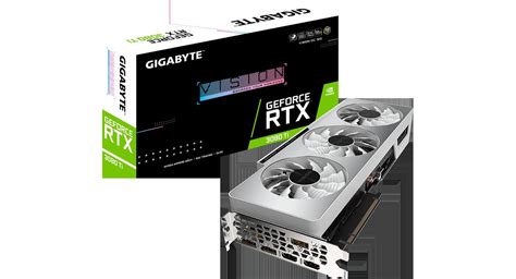 Gigabyte GeForce RTX 3080 Ti VISION OC 12G [GV-N308TVISION OC-12GD ...