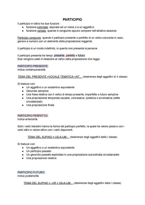 Grammatica Latina Schemi Pdf