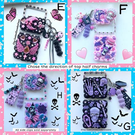 Z Flip Decoden Phone Case Custom Z Flip Phone Case Kawaii Z Etsy UK