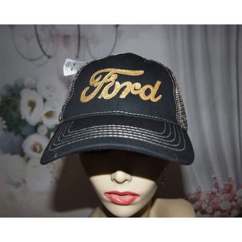 Infinity Accessories Ford Licensed Baseball Hat Cap Snapback Black