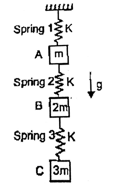 the system shown in the fig is in equilibrium find the initial accel