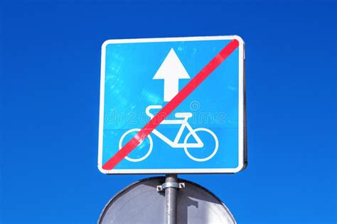 No Bike Allowed Sign Stock Image Image Of Safety Wheel 116280235