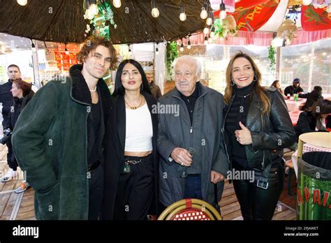 Paris France 31st Mar 2023 Singer Antoine Wend Sylvie Ortega Munos