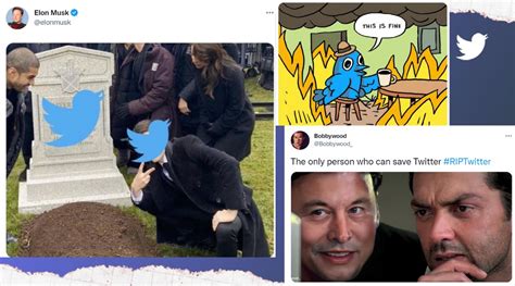 Elon Musk Posts Tombstone Meme Netizens Wonder If Its The End Of