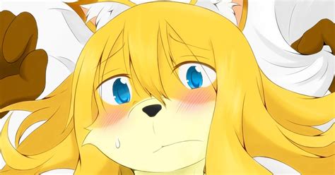 メスケモ 狐のお姉さんを押し倒して胸をいっぱい揉んであげました エリンギ茶漬け🍄🍵のイラスト Pixiv