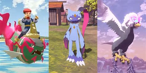 Every Legends Arceus Ride Pokémon Ranked Least To Most Useful