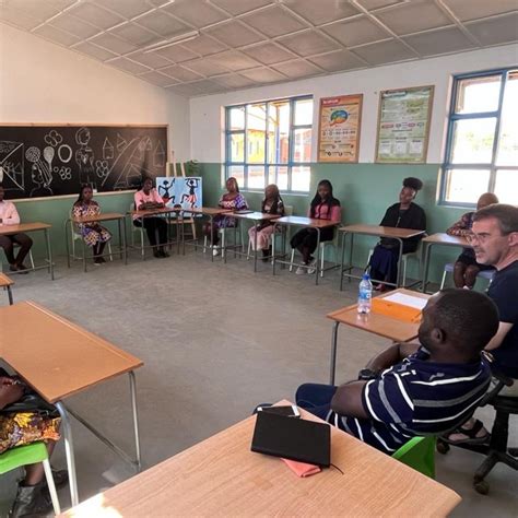 Thank You Valere For Coming To Malaika To Spend Time Mentoring Our