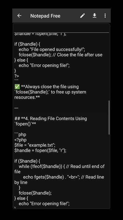 Php Fopen Function Explained Open Read And Write Files In Php Youtube