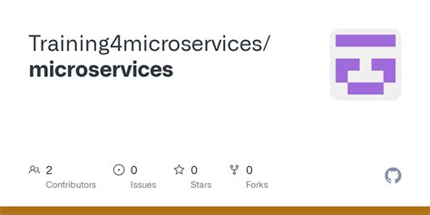 GitHub Training4microservices Microservices