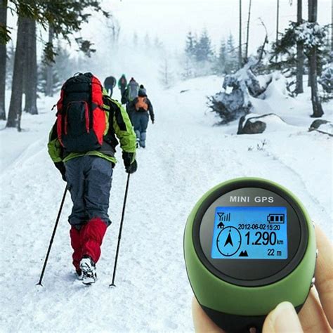 Rechargeable Mini GPS Navigation Locator GPS Receiver Anti Lost Waterproof Handheld GPS