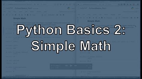 python math operators youtube