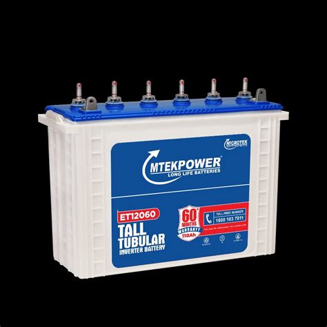 Mtek Power ET Tall Tubular Battery At Microtek Inverter Battery In Madurai ID