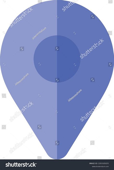 App Interface Location Icon Web App Stock Vector Royalty Free