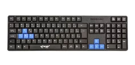Teclado Usb Knup Preto Kp 2044 Mercadolivre