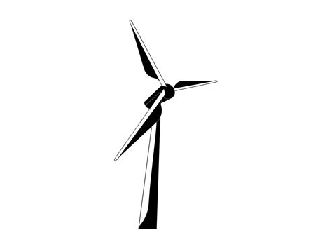 Wind Turbine SVG Wind Turbine Clipart Wind Turbine Files For Etsy Australia
