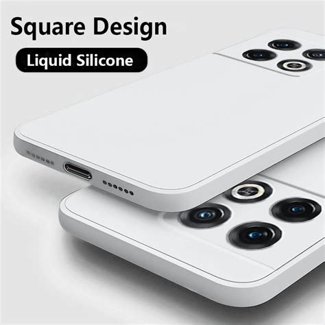 เคสโทรศัพท์มือถือ ยางซิลิโคนนิ่ม Tpu ทรงสี่เหลี่ยม สําหรับ Oneplus 10t