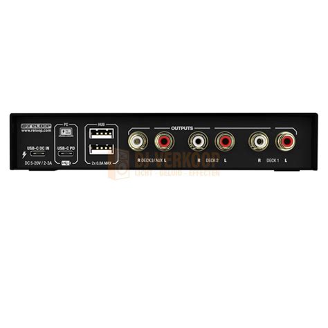 Reloop Flux 6x6 Inout Usb C Dvs Interface Voor Serato Dj Pro Dj