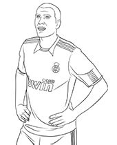 Harry Kane Coloring Page Sheet
