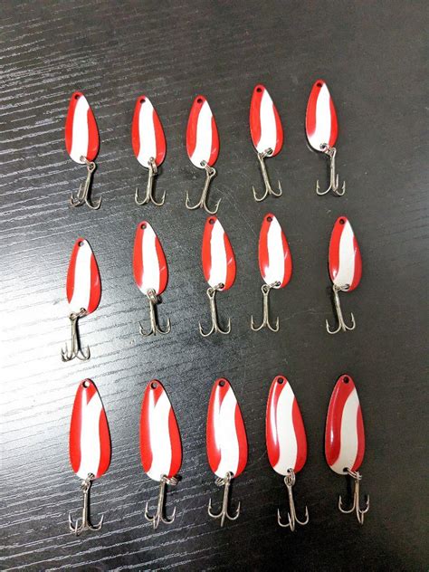 新品 釣りスプーン小10個、大5個 メルカリ