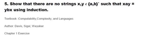 Solved 5 For Any Unary Function FCx The Nth Iteration Of Chegg