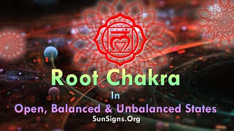Root Chakra Muladhara Healing Sunsignsorg