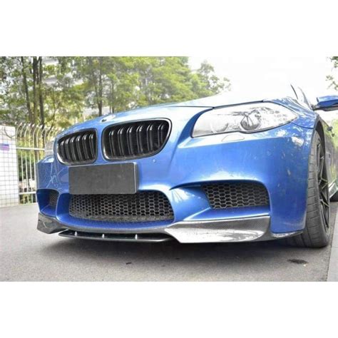Bmw M5 F10 Vorsteiner Style Carbon Fibre Front Lip Spoiler Bmw