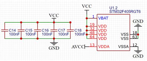 Stm32f405硬件供电部分芯片vssa引脚接地 Csdn博客