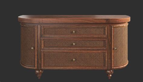 Download Free 3d Chinoiserie Console Model By Nguyen Minh Khoa 3dzip