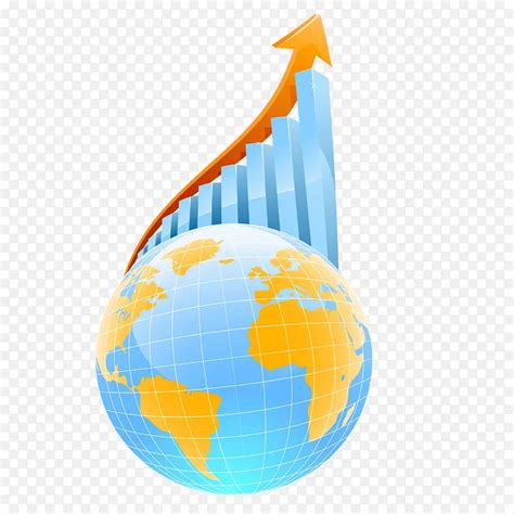 创意地球条形图PNG图片素材下载 图片编号ymdpejnq 免抠素材网