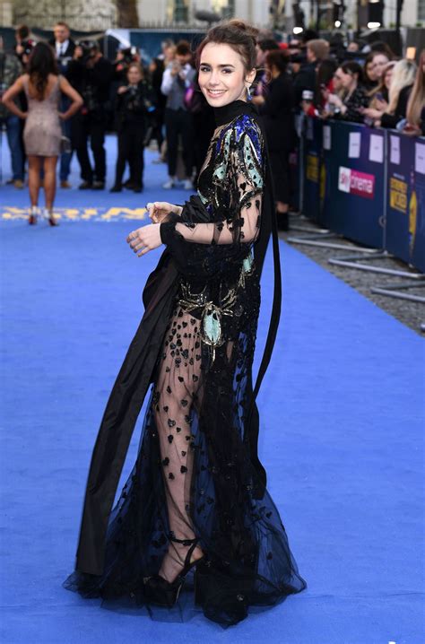 Lily Collins Extremely Wicked Shockingly Evil And Vile Premiere In