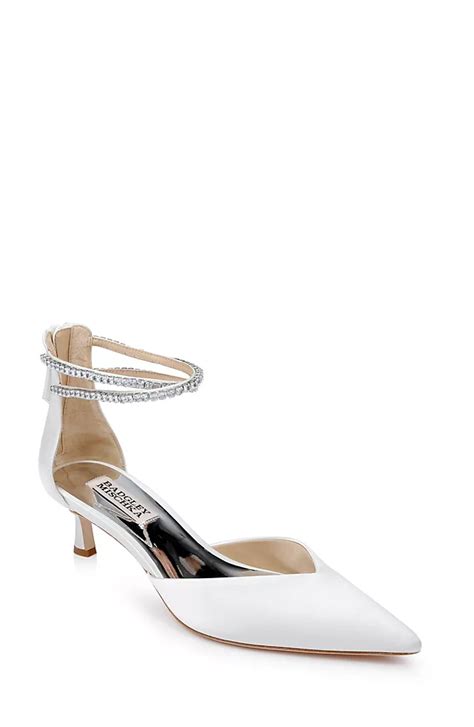 Badgley Mischka Lilibeth Kitten Heels Anthropologie