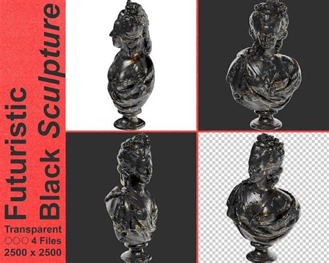 Premium Psd Portrait Of Marie Antoinette Renaissance 3d Digital Bust