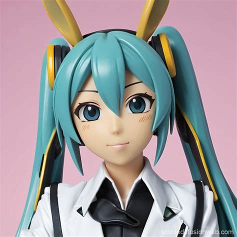 Hatsune Miku Kissing The Raiden Shogun Prompts Stable Diffusion Online