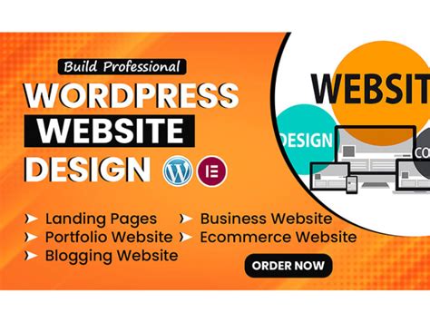 Design Modern And Elegant Wordpress Ecommerce Responsive Website